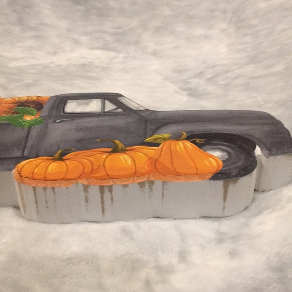 Quill To Paper | Accents | Fall Autumn Country Sunflower Pumpkin Truck ...